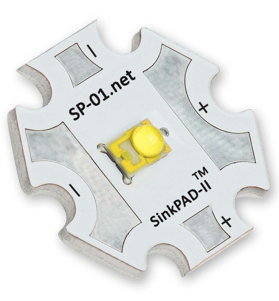 Amber (590nm) , High Power Rebel Star LED Module