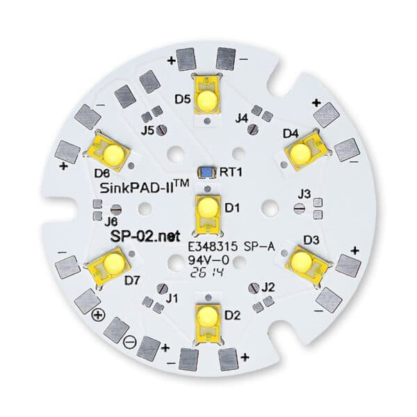 Rebel 7 LED 40mm Round LED Modules by Luxeon Star LEDs